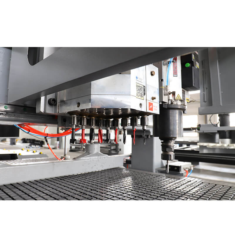 CNC Nesting Machine with Automatic Loading and Unloading Platforms