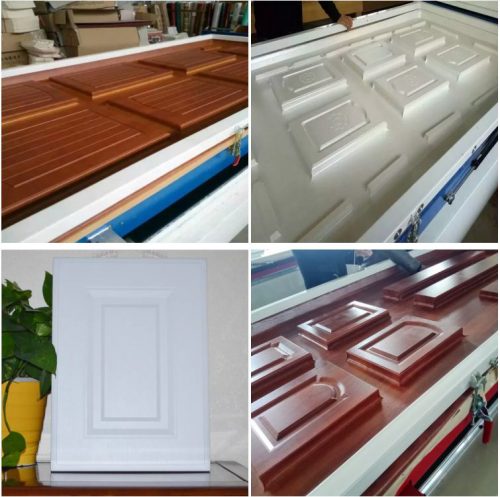 PVC MDF Door Vacuum Membrane Press Machine - iGoldencnc