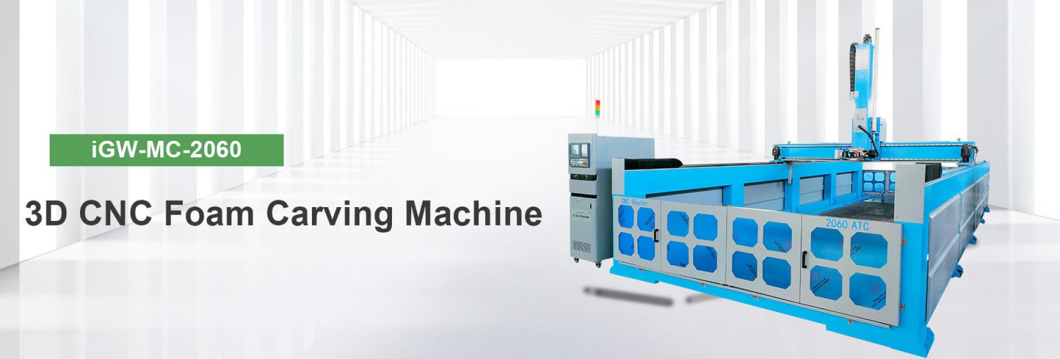4 Axis EPS/Foam CNC Router Machine For Milling Mold - iGoldencnc