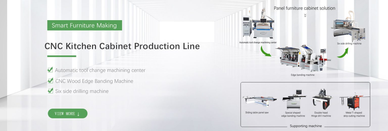 Kitchen Cabinet CNC Machine & Production Line -iGoldencnc