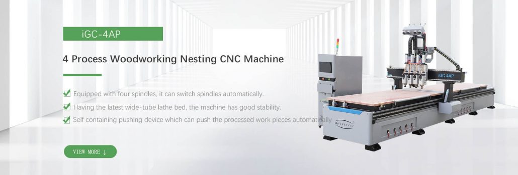 Woodworking CNC Nesting Machine for Drilling Cutting -iGoldencnc