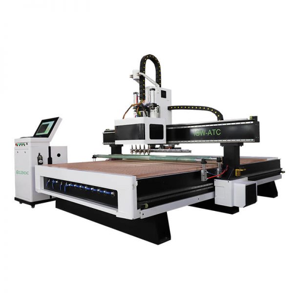 Linear ATC CNC Router with Oscillating Knife Cutting - iGoldencnc