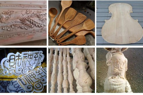 CNC Wood Carving Machine Projects & Applications