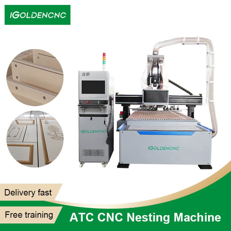 CNC Wood Router for Cabinet Making - iGoldencnc
