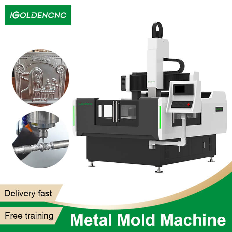Small CNC Metal Milling Machine for Sale - iGoldencnc